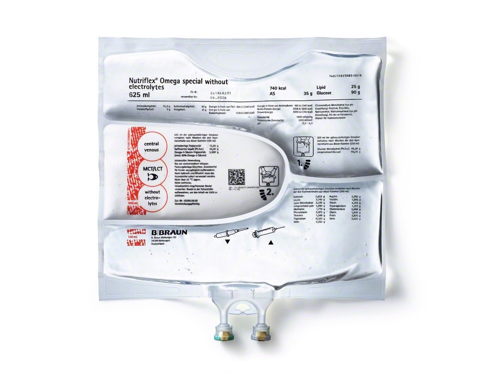 Nutriflex Omega special without electrolytes Emulsion for infusion